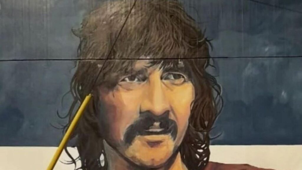 El Trinche no murió: apareció un nuevo mural