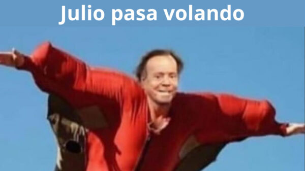 El furor de los memes de Julio Iglesias