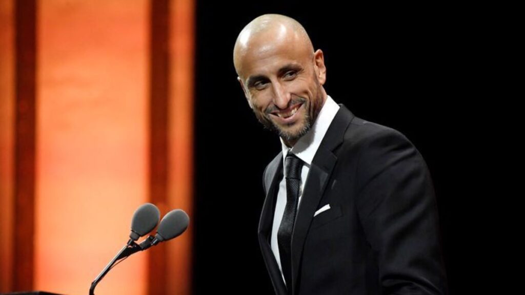 Histórico, Manu Ginóbili en el salón de la fama de la NBA