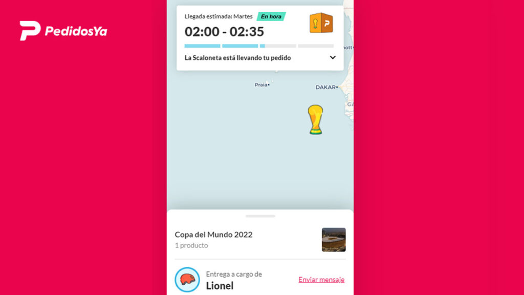Viral: el envío de Pedidos Ya que explotó en las redes