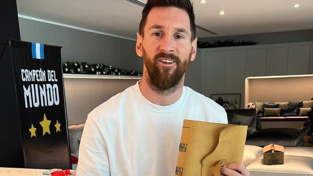 Messi recibió el cariño de sus vecinos de Kentucky